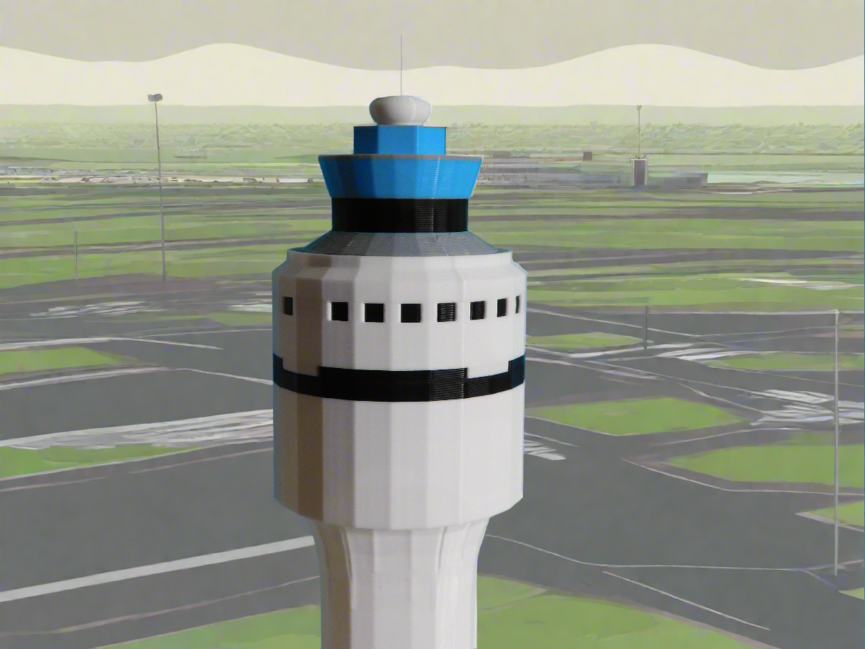 3D Printed Airport Models | ATC Towers & Terminals – Tarmac Designs