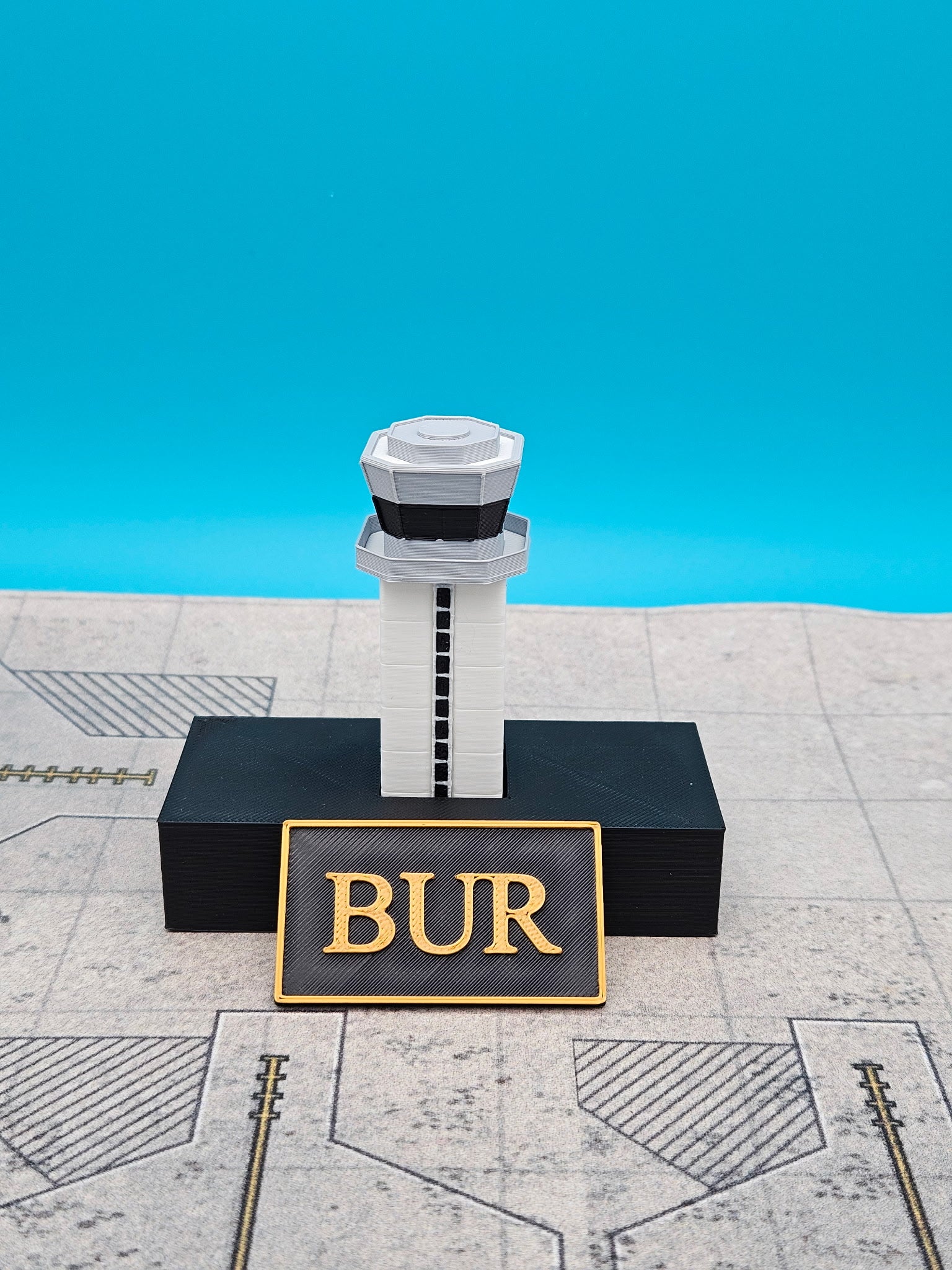 Hollywood Burbank (BUR) Air Traffic Control Tower – Tarmac Designs