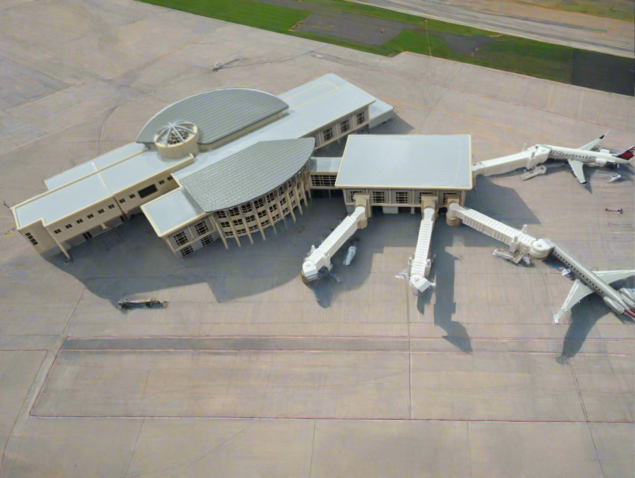3D Printed Airport Models | ATC Towers & Terminals – Tarmac Designs