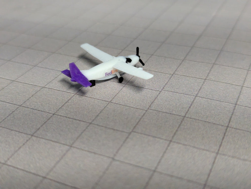1:400 FedEx Cessna 208 Caravan Single Pack – Tarmac Designs