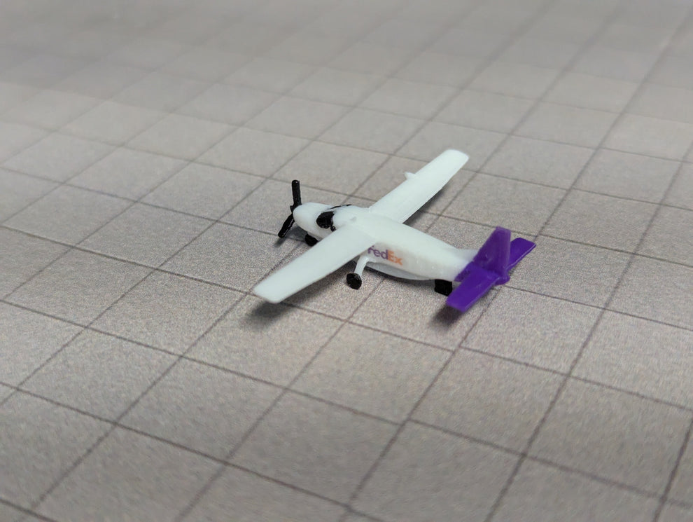 1:400 FedEx Cessna 208 Caravan Single Pack – Tarmac Designs